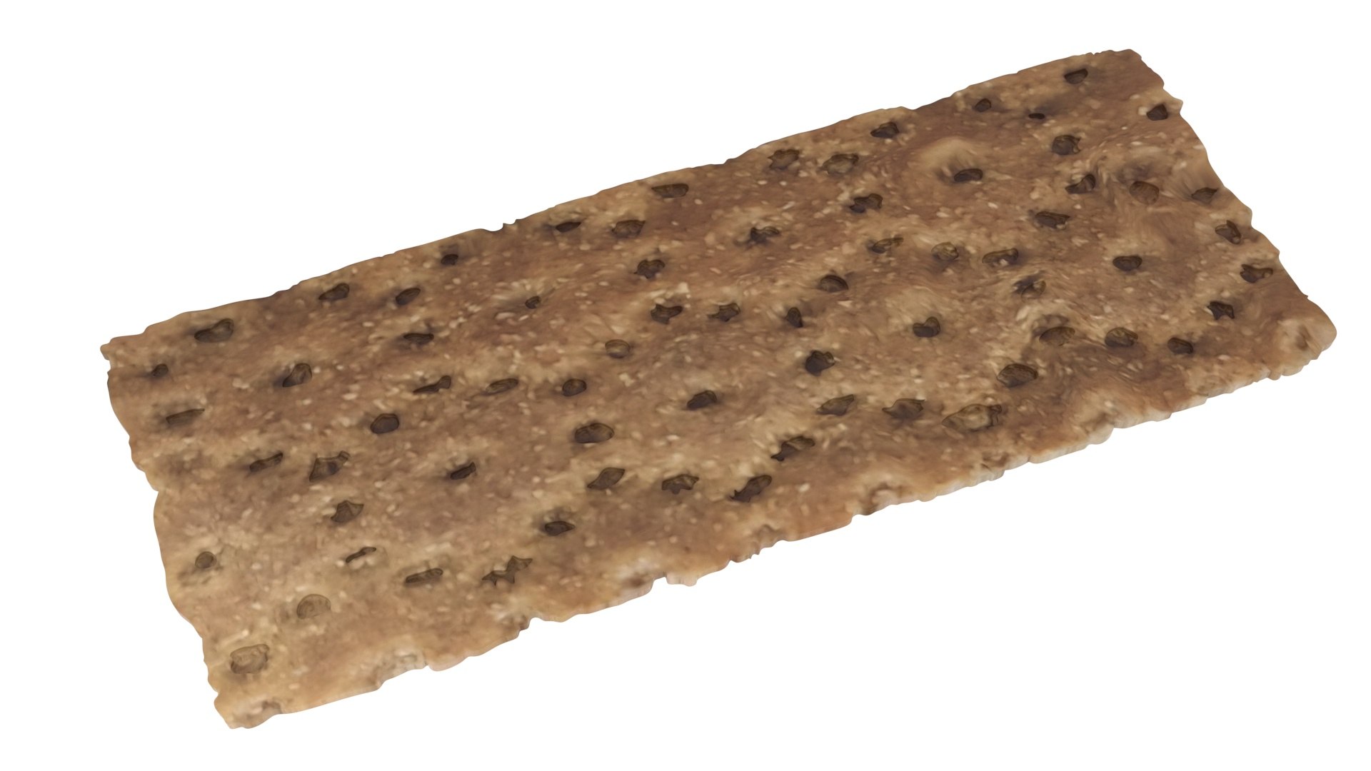 Brown Cracker Bread 3D Model - TurboSquid 2282609