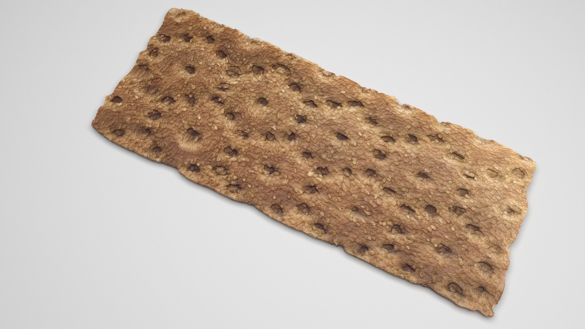 Brown Cracker Bread 3D Model - TurboSquid 2282609