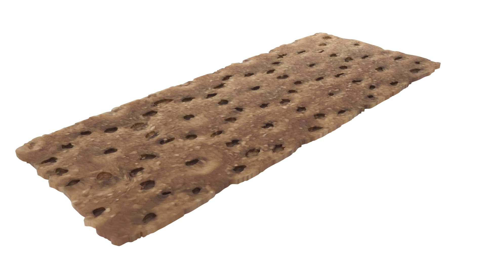 Brown Cracker Bread 3D Model - TurboSquid 2282609