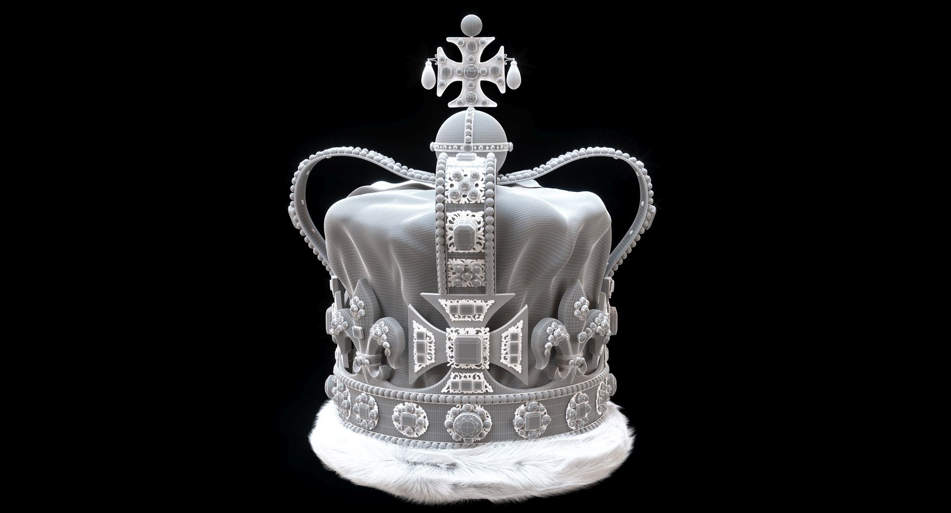 Saint Edward Crown 3D - TurboSquid 2048457