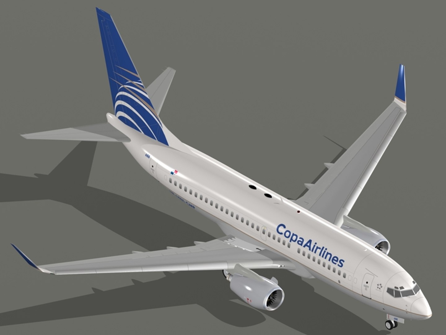 3D Boeing 737-700 Copa Airlines - TurboSquid 1270369