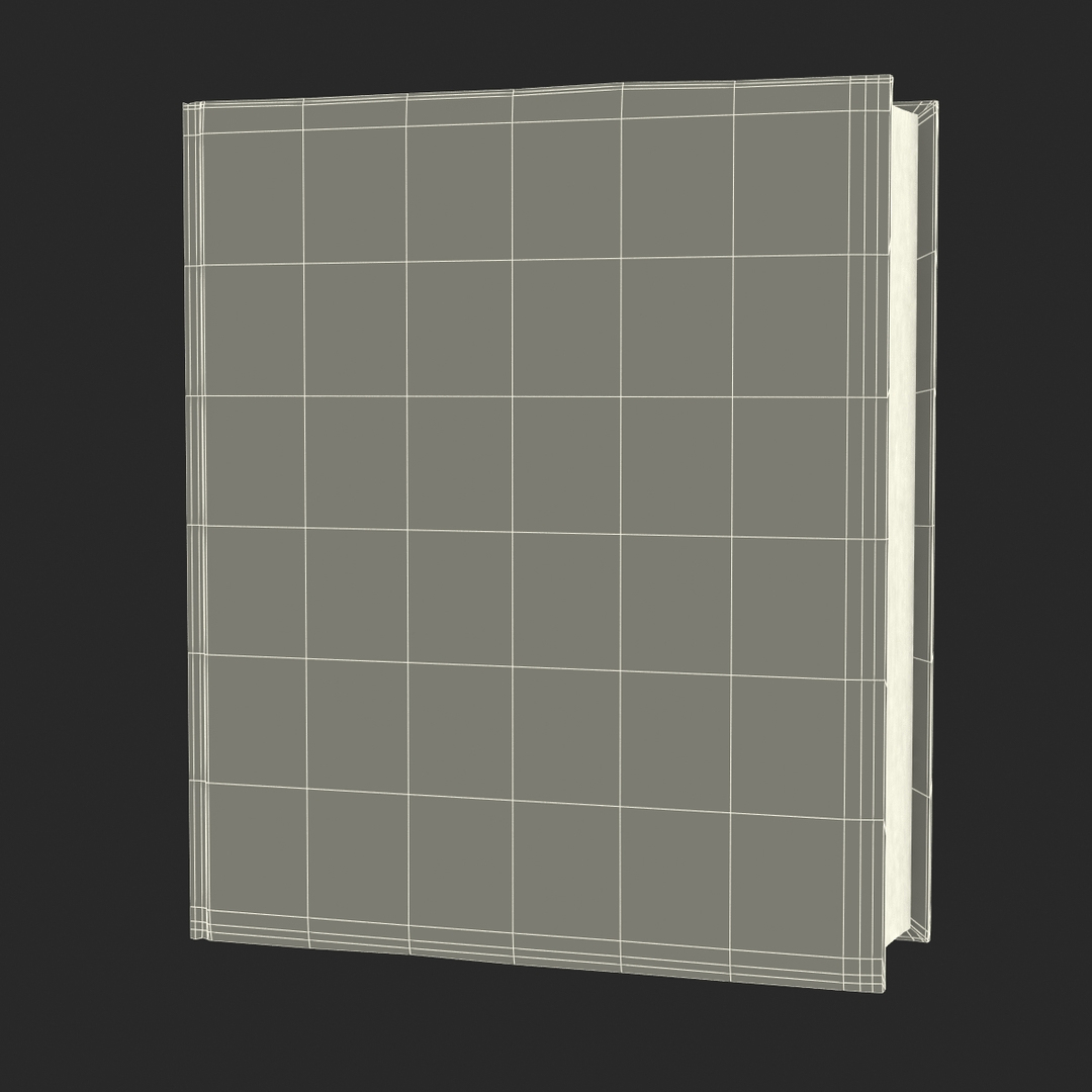 Law Book 3d Model