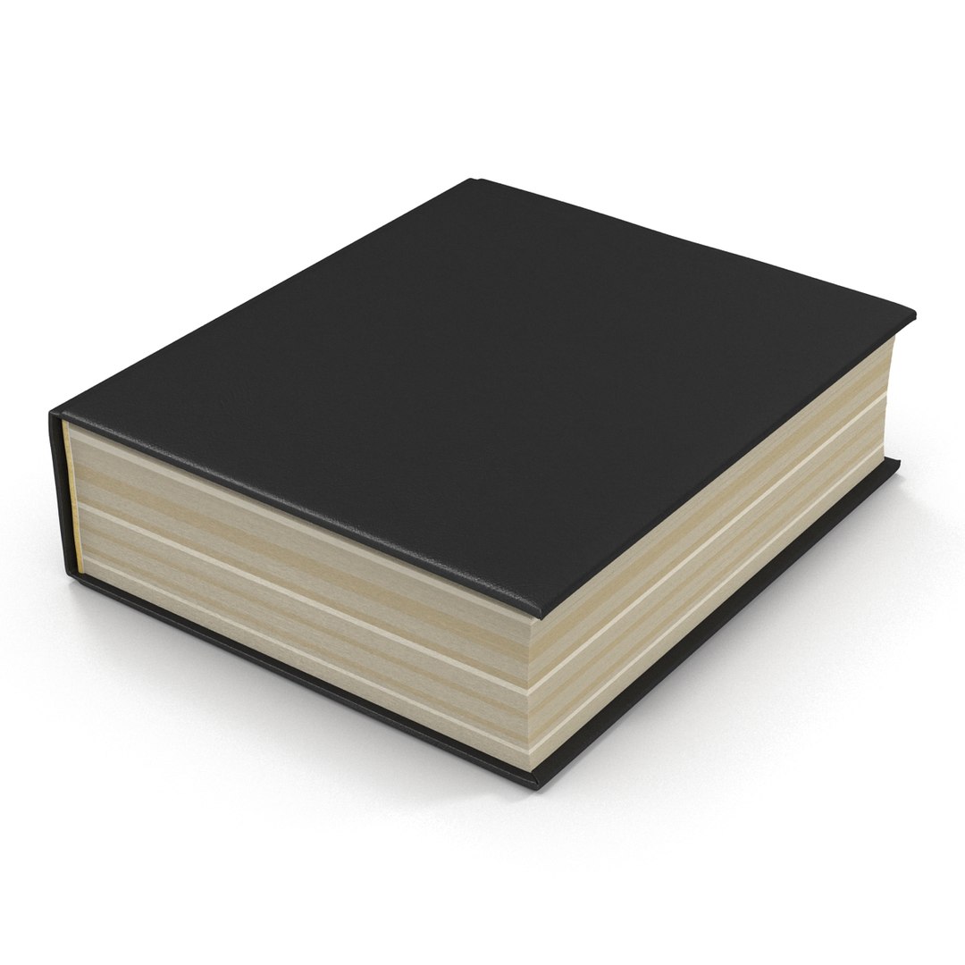 Law Book 3d Model