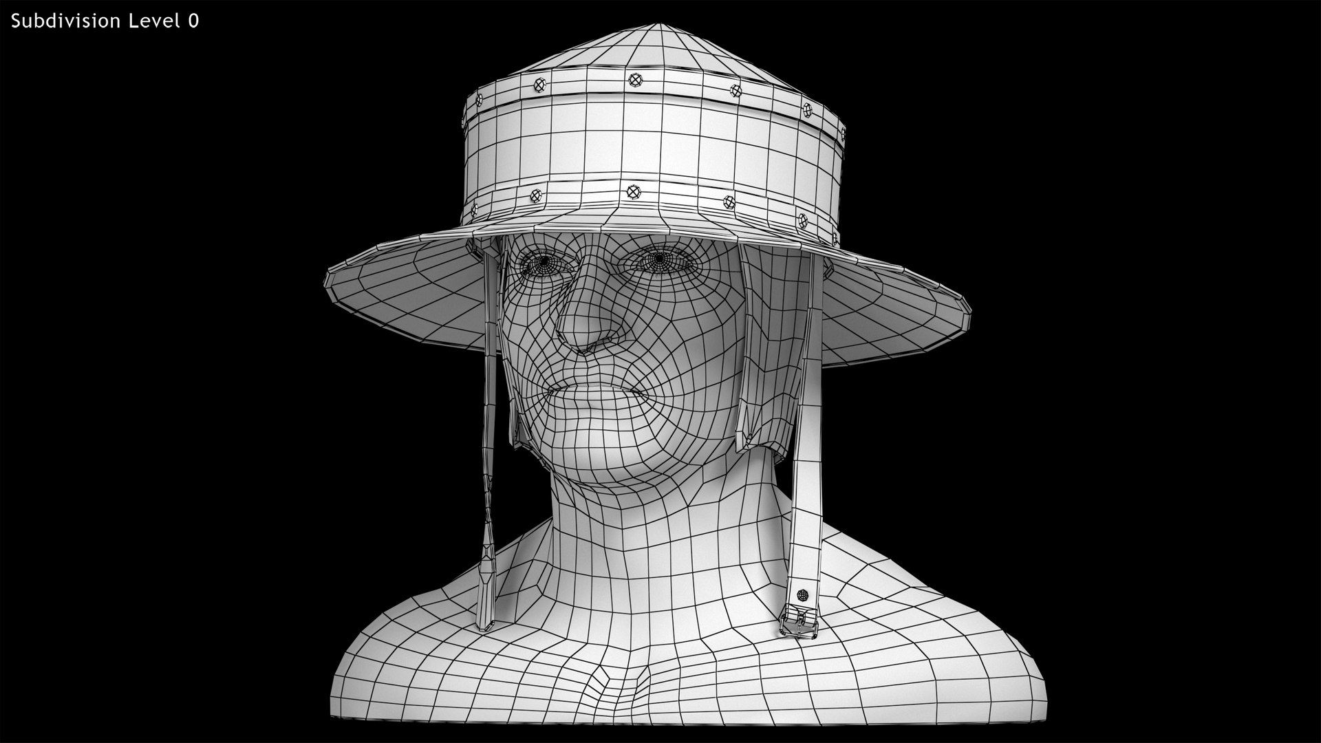 Pointed Kettle Hat Chapel 3d Max