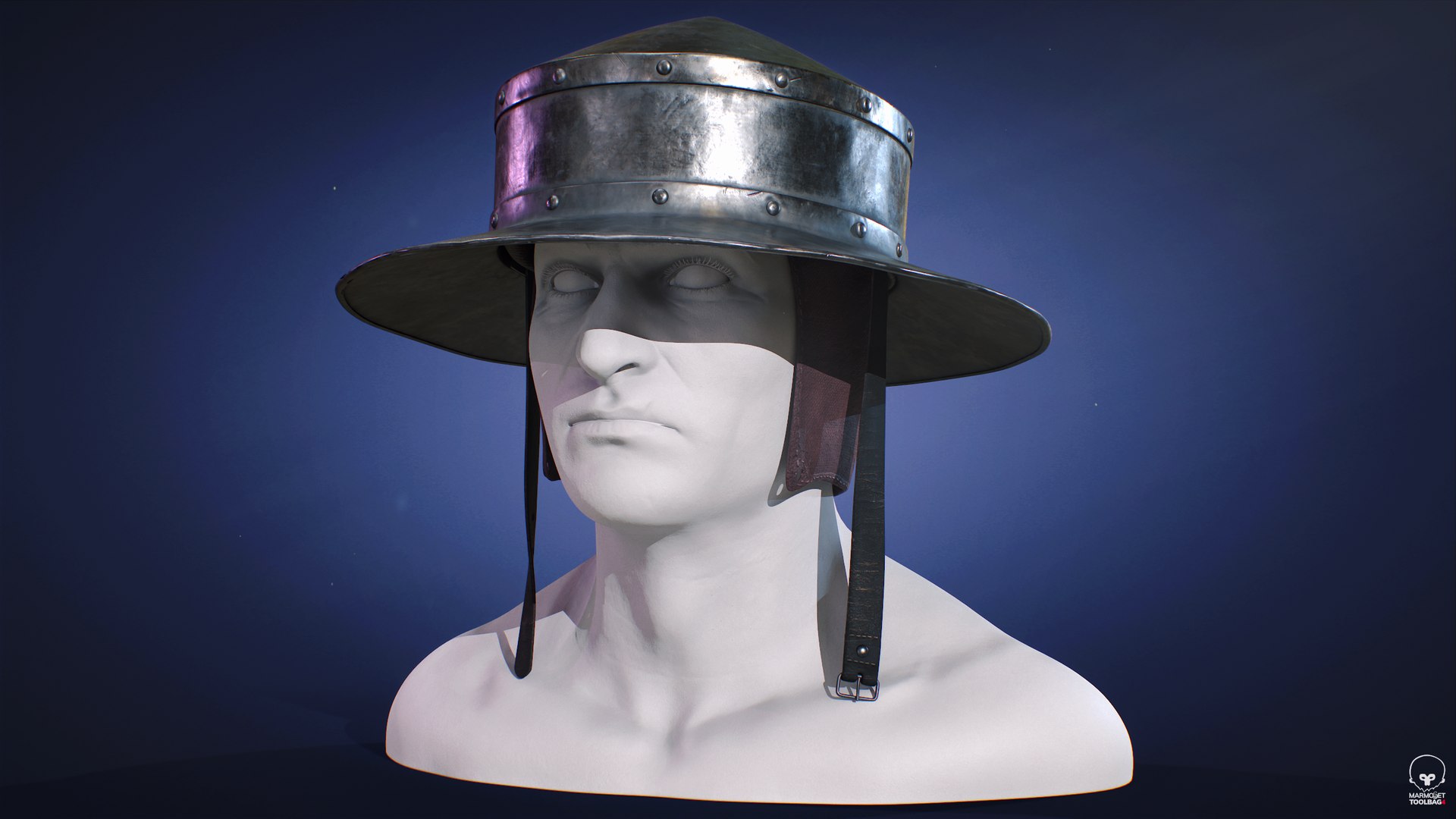 Pointed Kettle Hat Chapel 3d Max