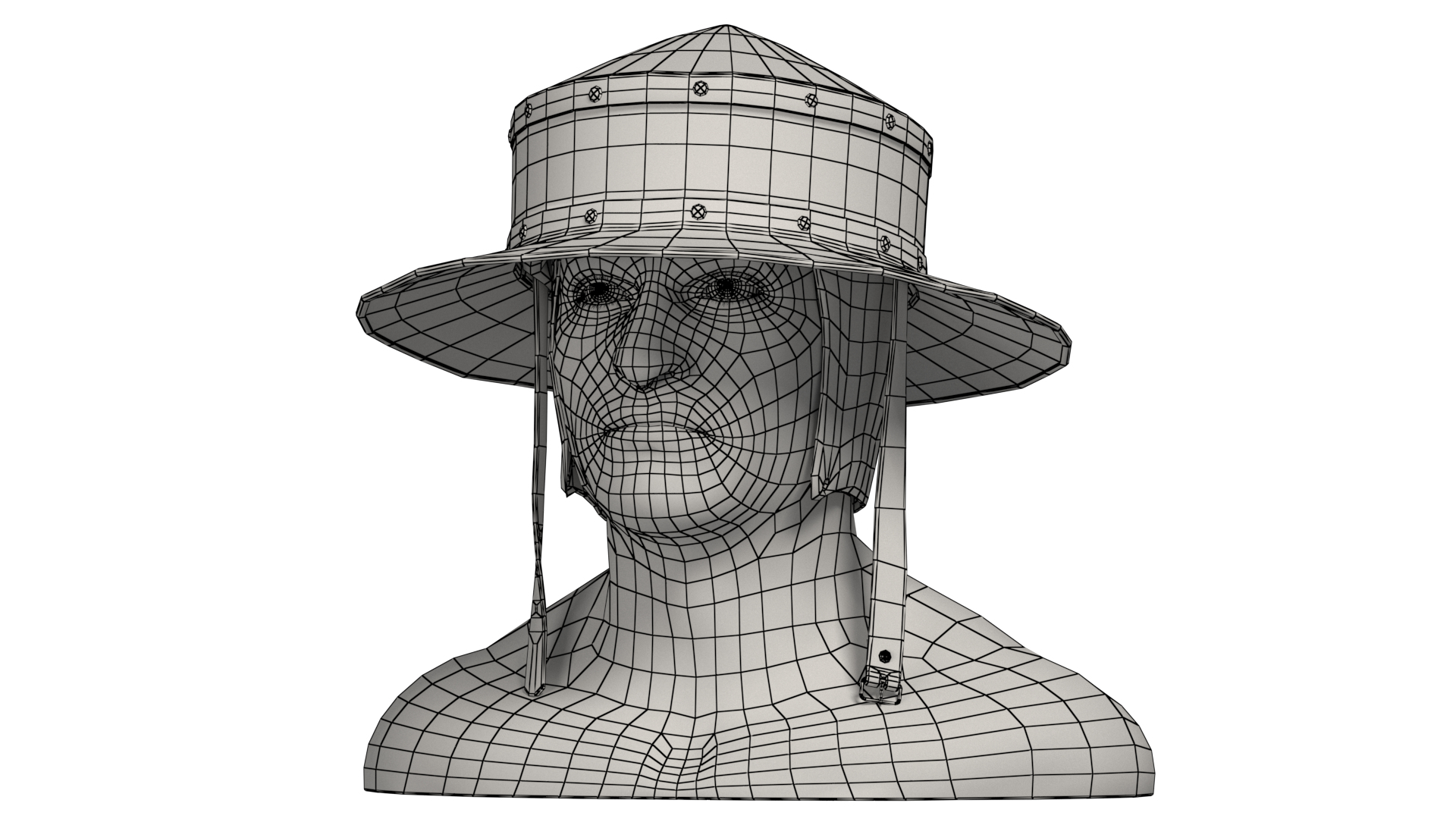 Pointed Kettle Hat Chapel 3d Max