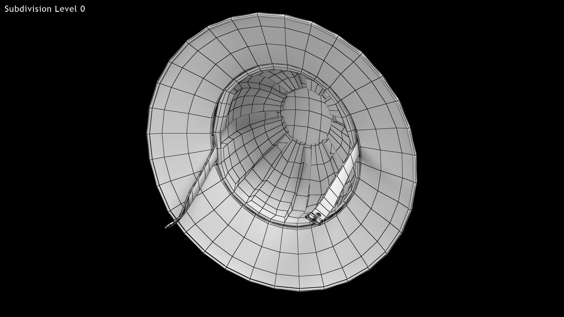 Pointed Kettle Hat Chapel 3d Max