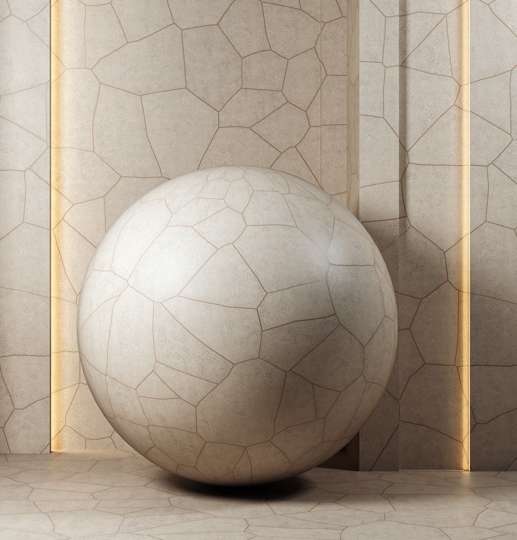 3D Irregular Flagstone - 4K Seamless PBR Textures Set 01 - TurboSquid ...