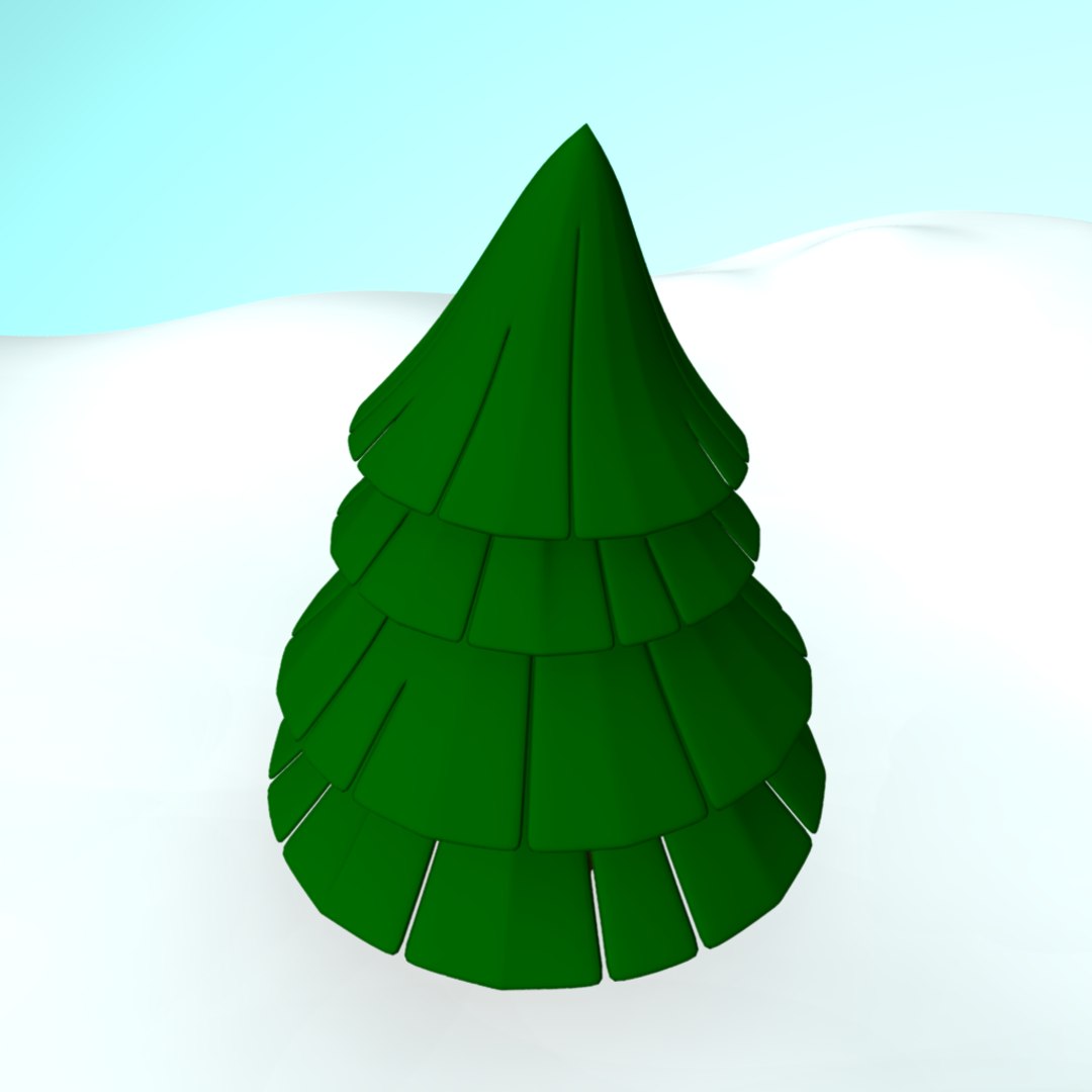 Pine Tree 3d Obj