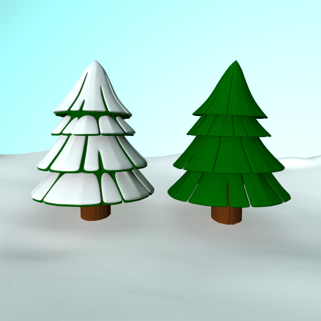 Pine Tree 3d Obj