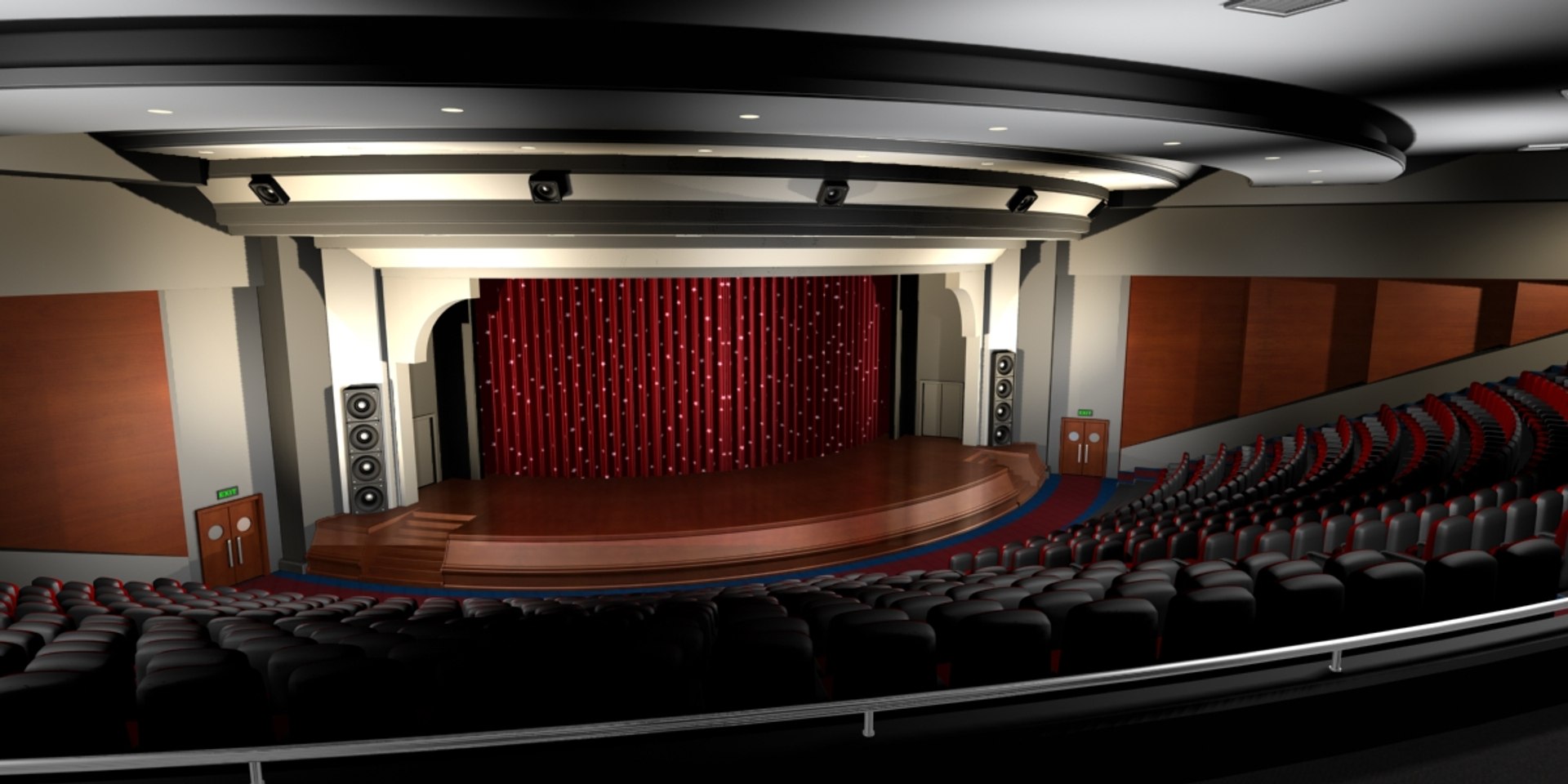 Movie Theatre Stage 3ds