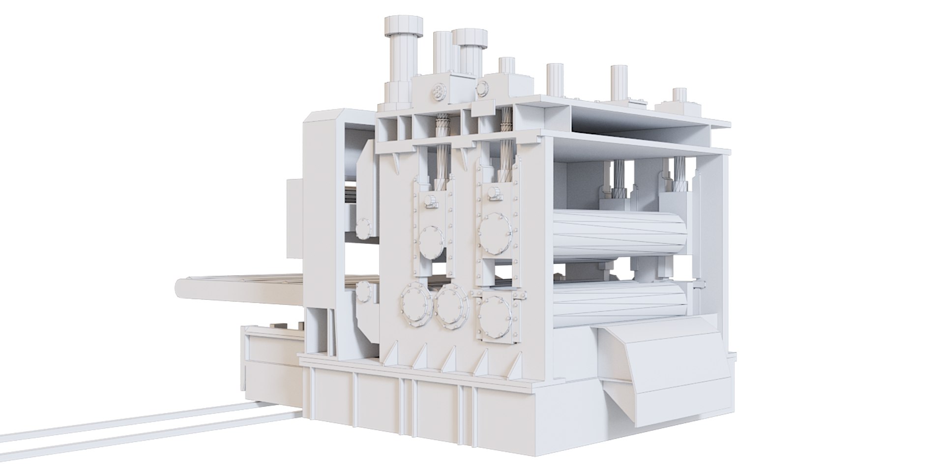 3D metal cutting model - TurboSquid 1344035