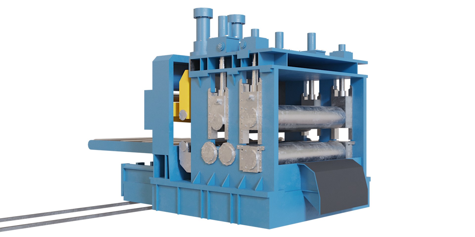 3D metal cutting model - TurboSquid 1344035