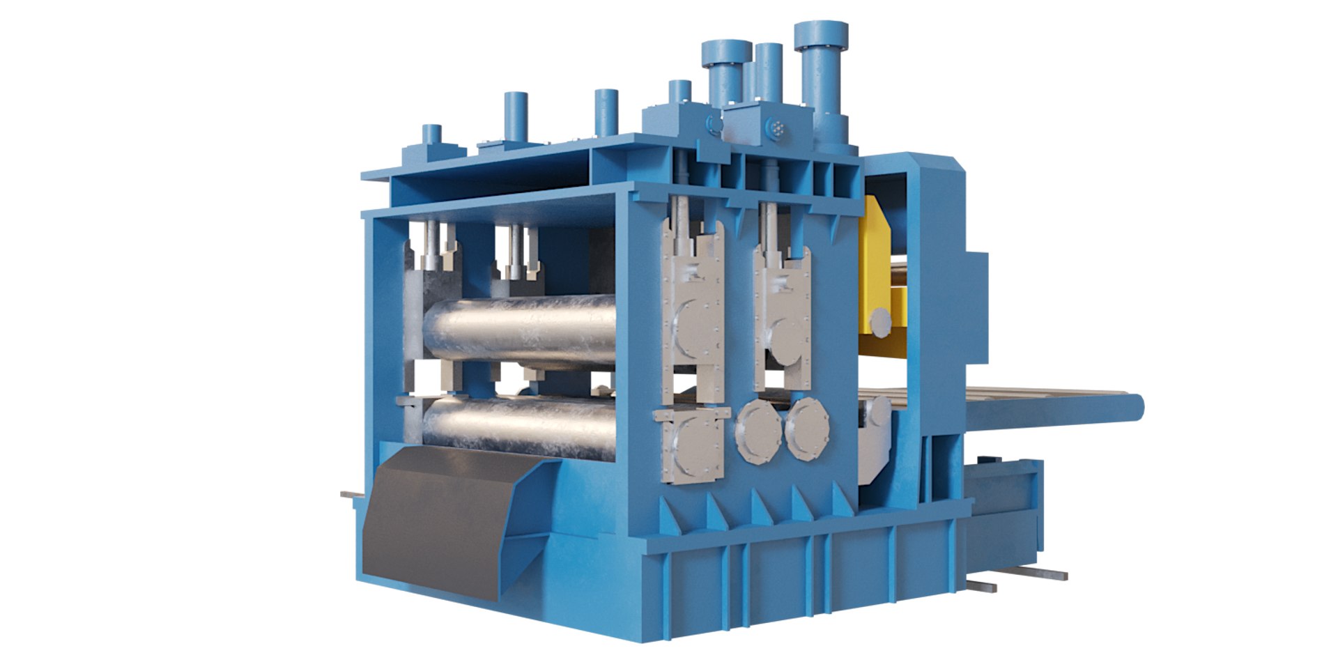 3D metal cutting model - TurboSquid 1344035