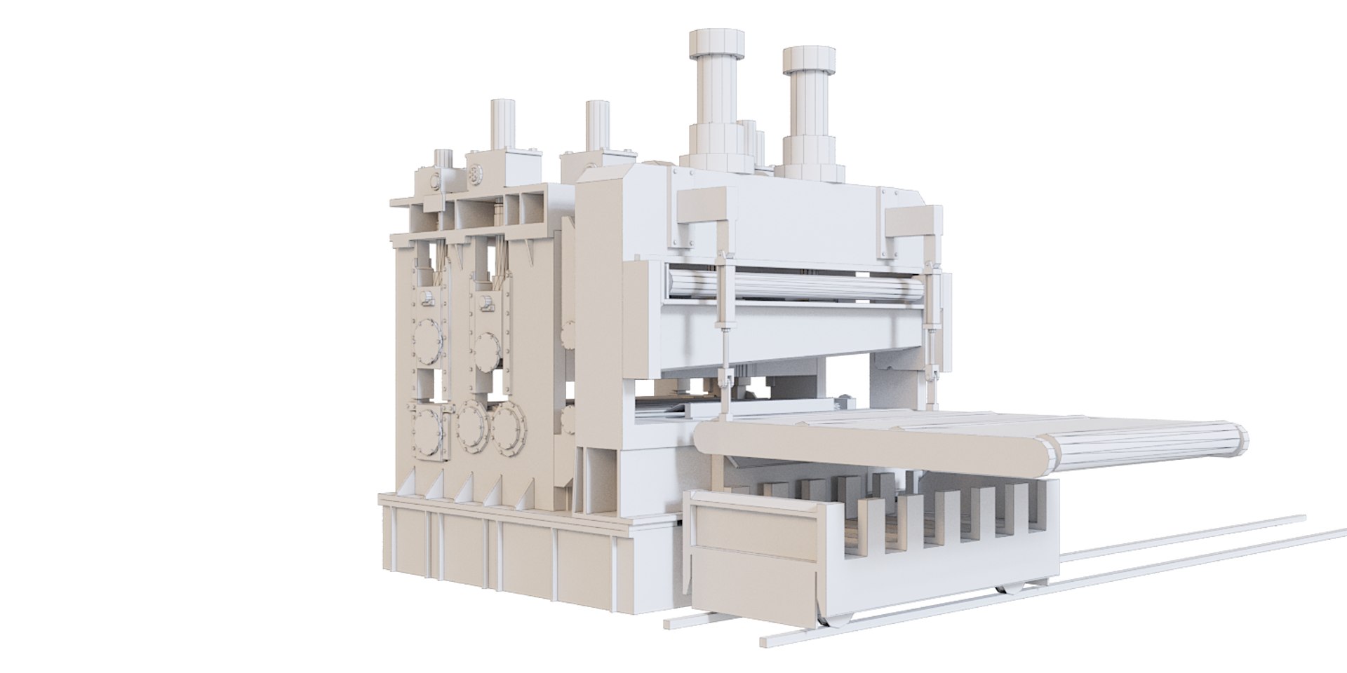 3D metal cutting model - TurboSquid 1344035