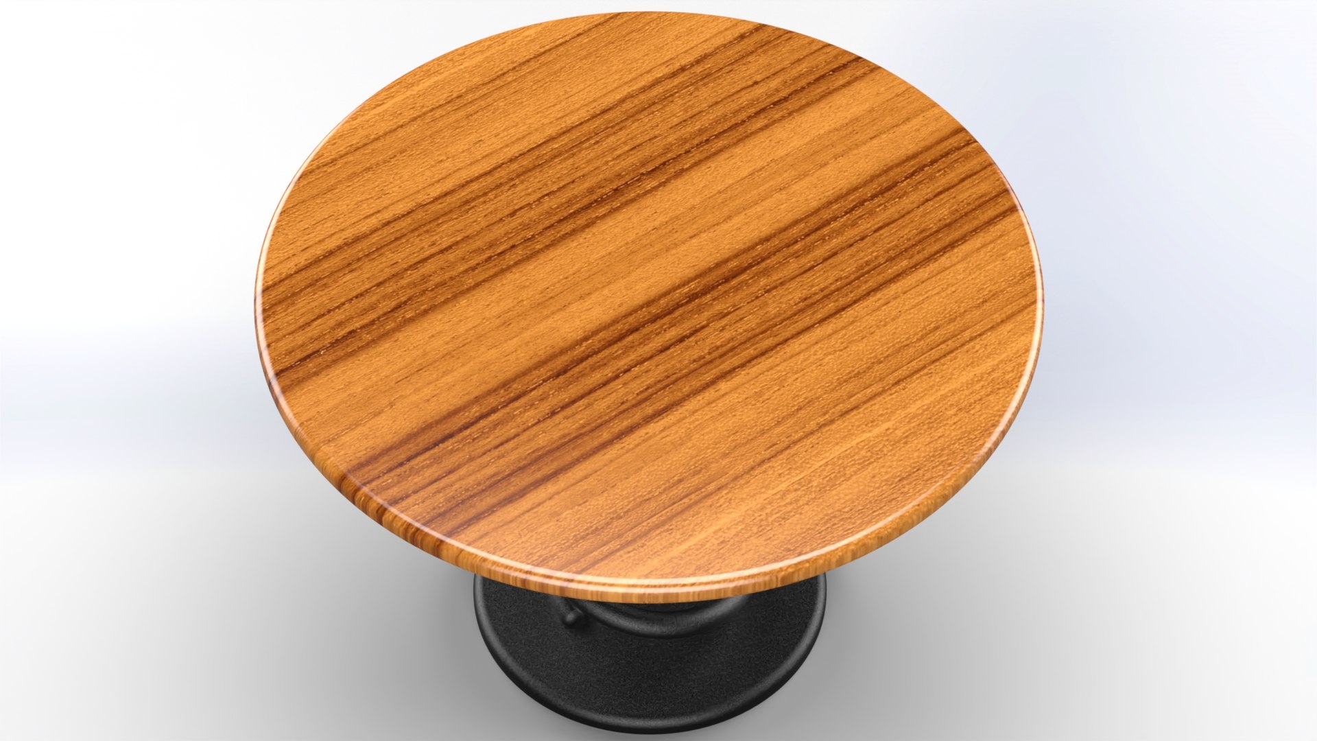 Spiral Helix Round Top Table 3D model - TurboSquid 2094550