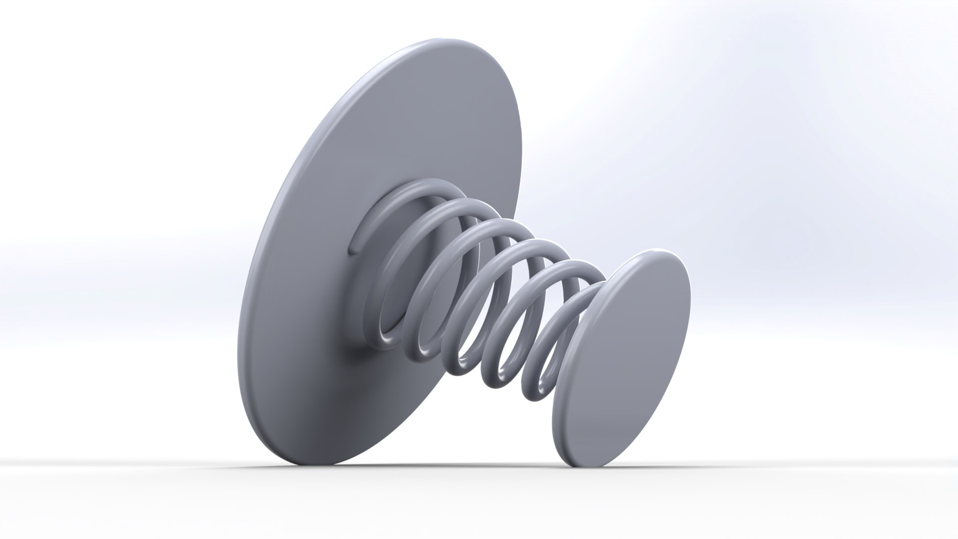 Spiral Helix Round Top Table 3D model - TurboSquid 2094550