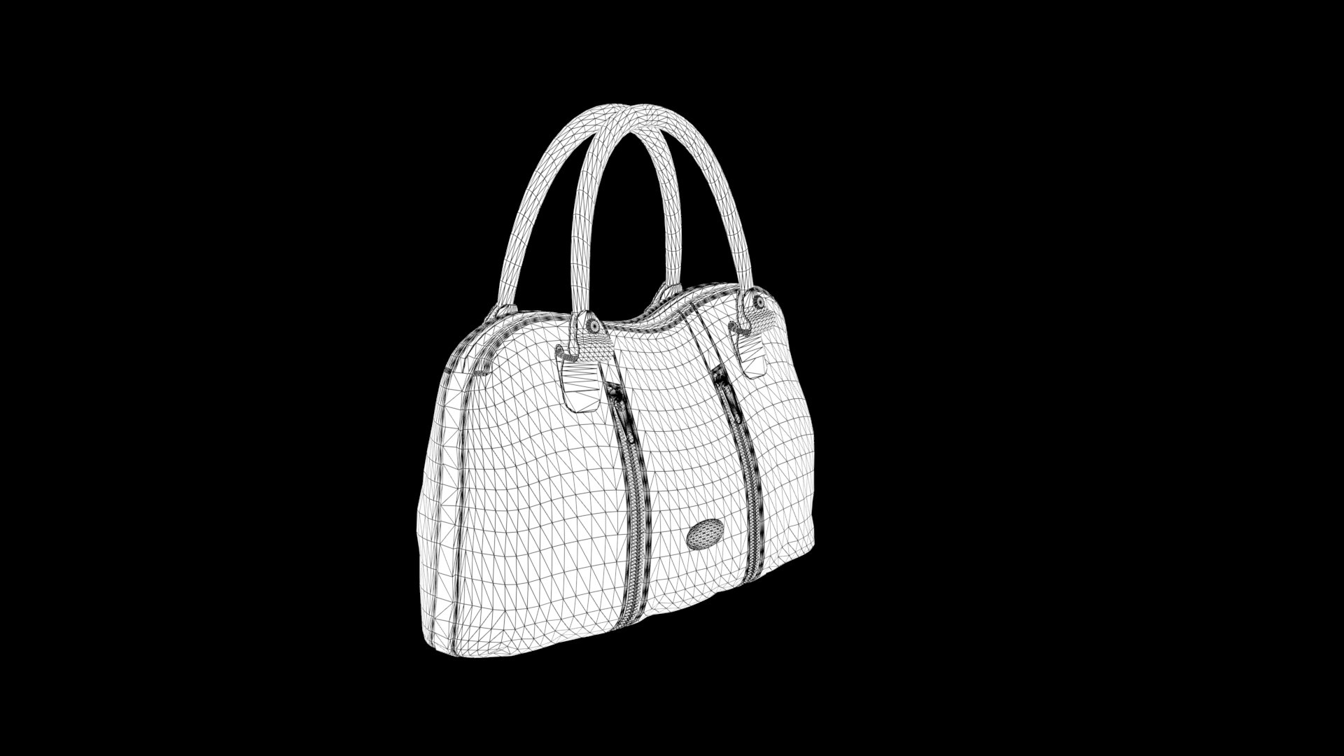 3D Women Handbag Of Pink Color - TurboSquid 2281828