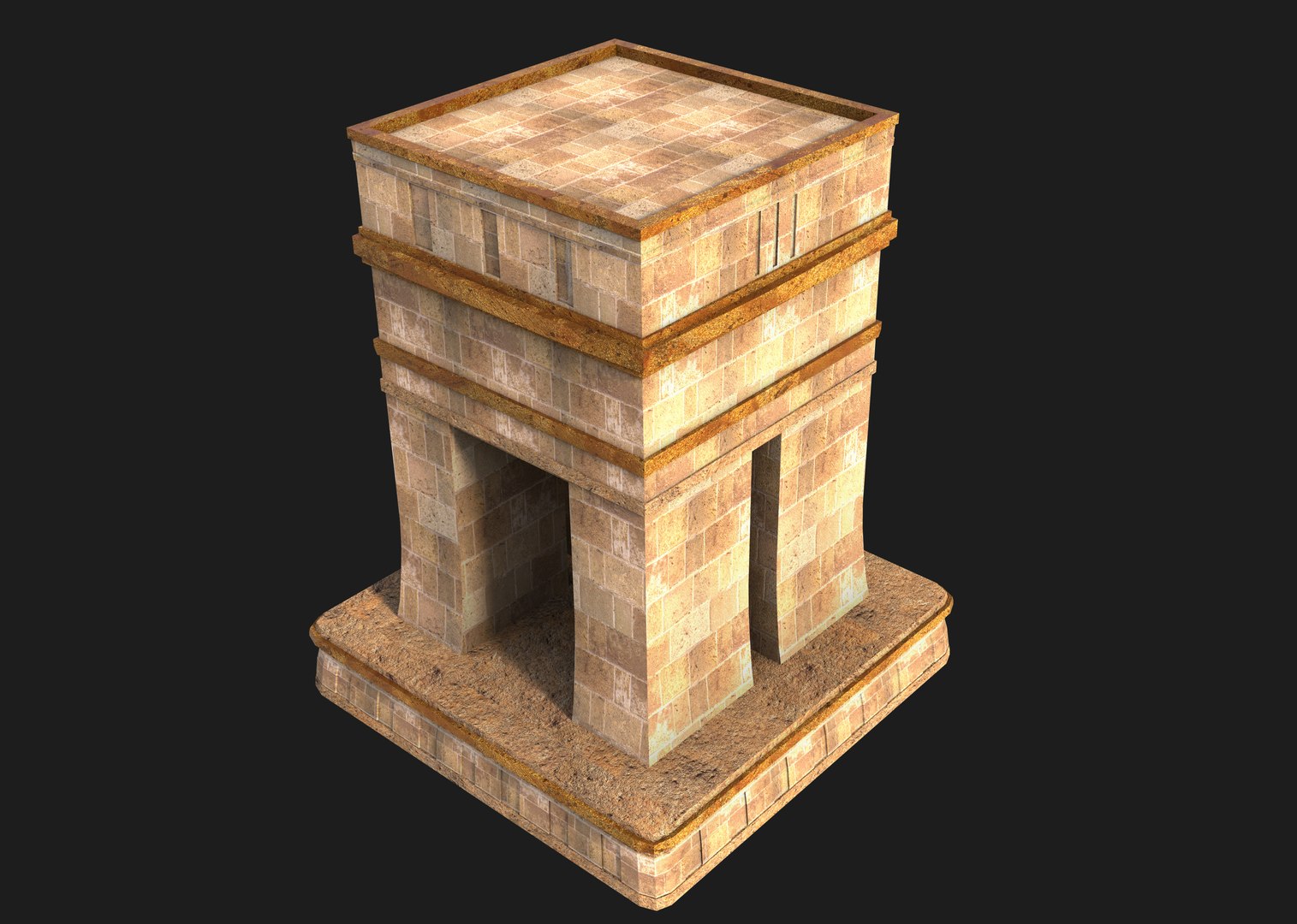 Free 3D Free Ancient Temple Model - TurboSquid 2196087
