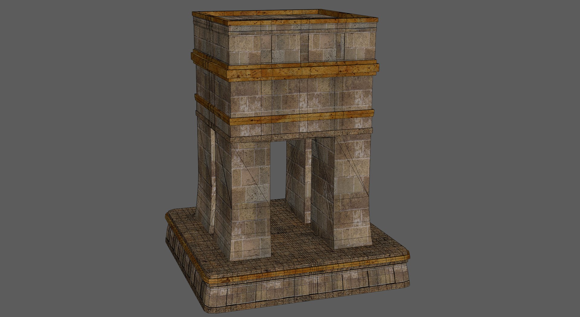 Free 3D Free Ancient Temple Model - TurboSquid 2196087