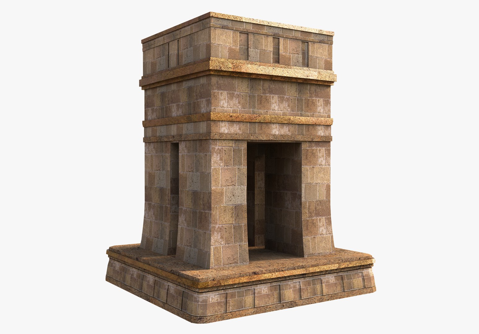 Free 3D Free Ancient Temple Model - TurboSquid 2196087