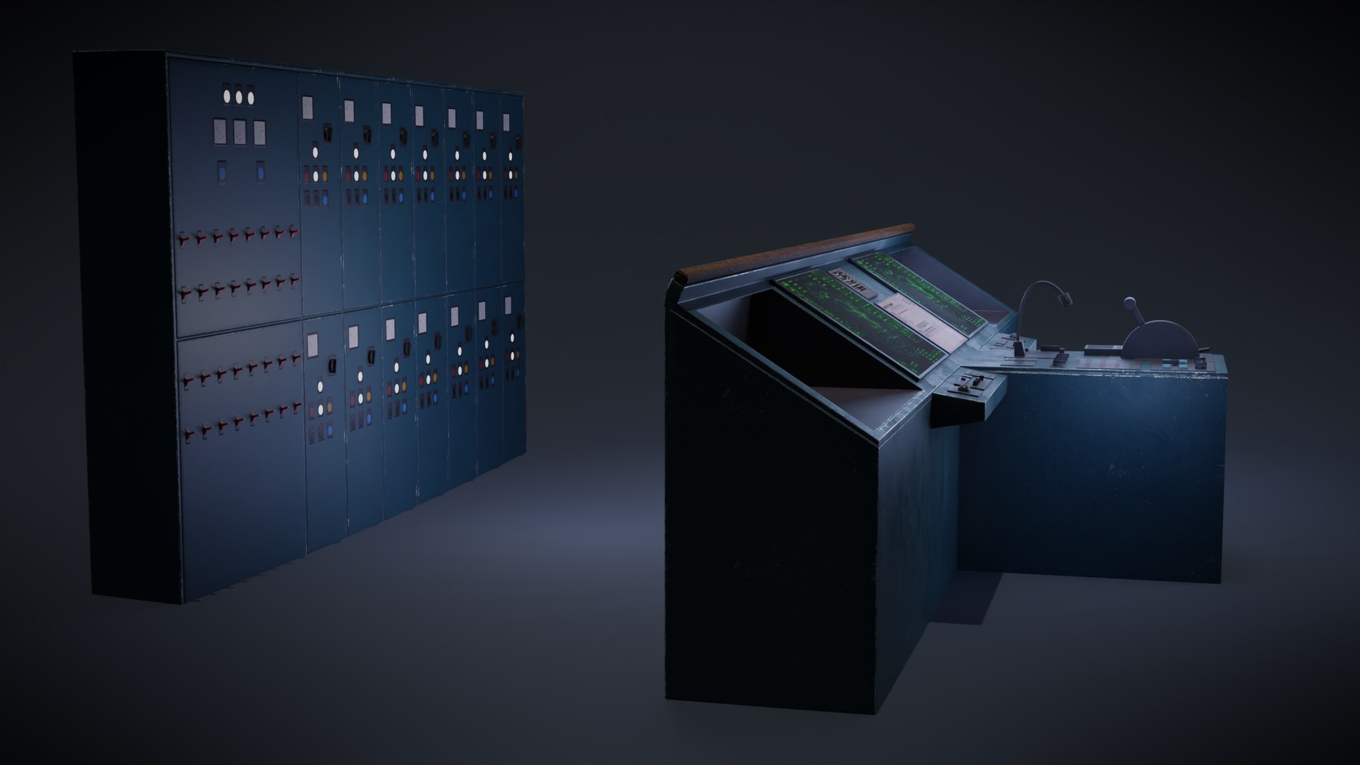 3D Ship Control Panel - TurboSquid 1905440