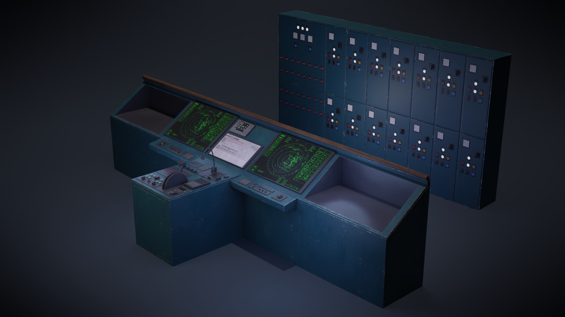 3D Ship Control Panel - TurboSquid 1905440