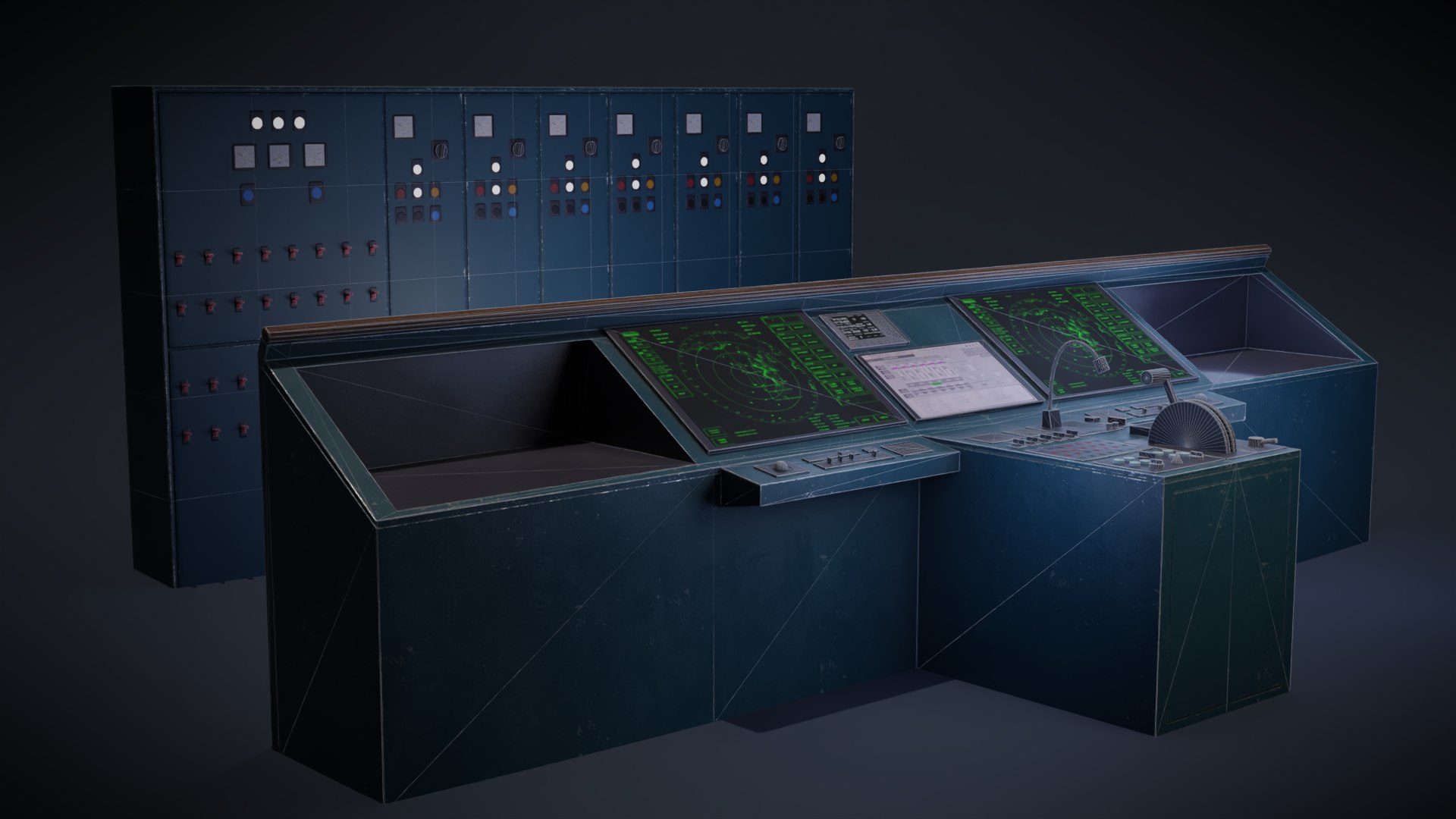 3D Ship Control Panel - TurboSquid 1905440