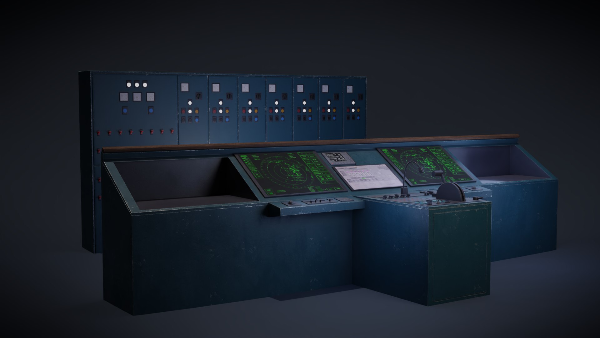 3D Ship Control Panel - TurboSquid 1905440