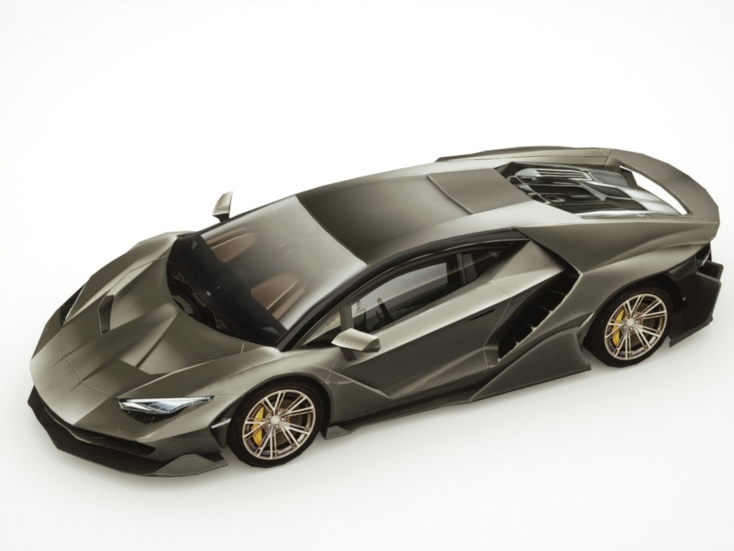 C4d Generic Supercars Car