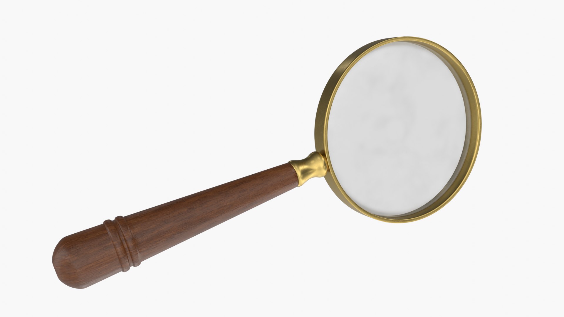 3D Vintage Magnifying Glass Model - TurboSquid 2255773