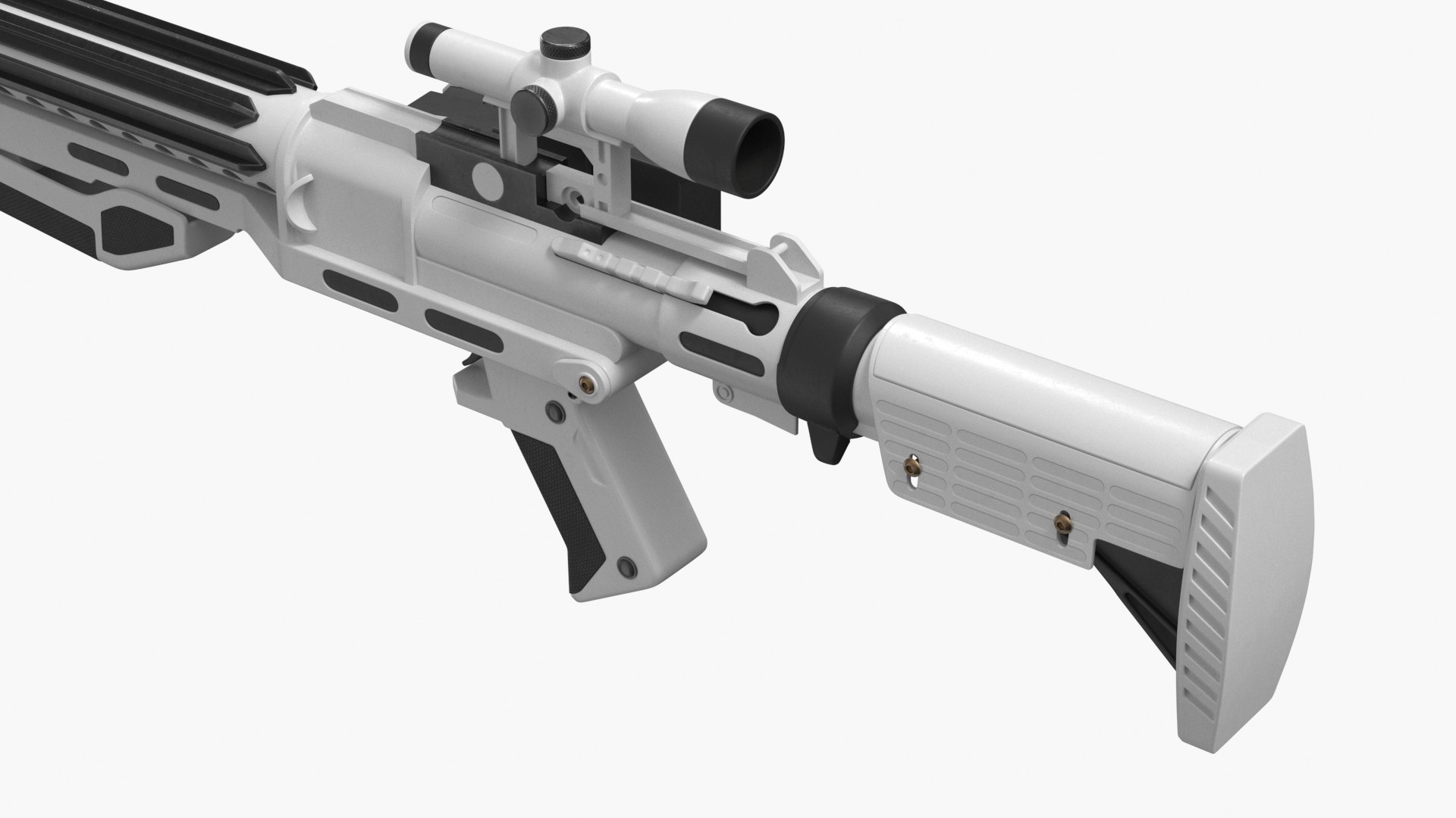 3D Star Wars Stormtrooper F-11D Blaster - TurboSquid 2366239