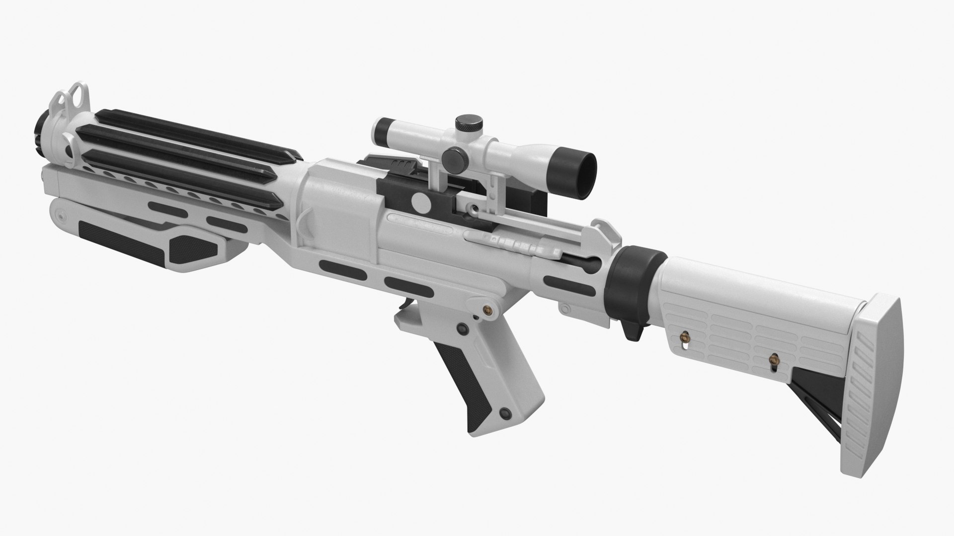 3D Star Wars Stormtrooper F-11D Blaster - TurboSquid 2366239