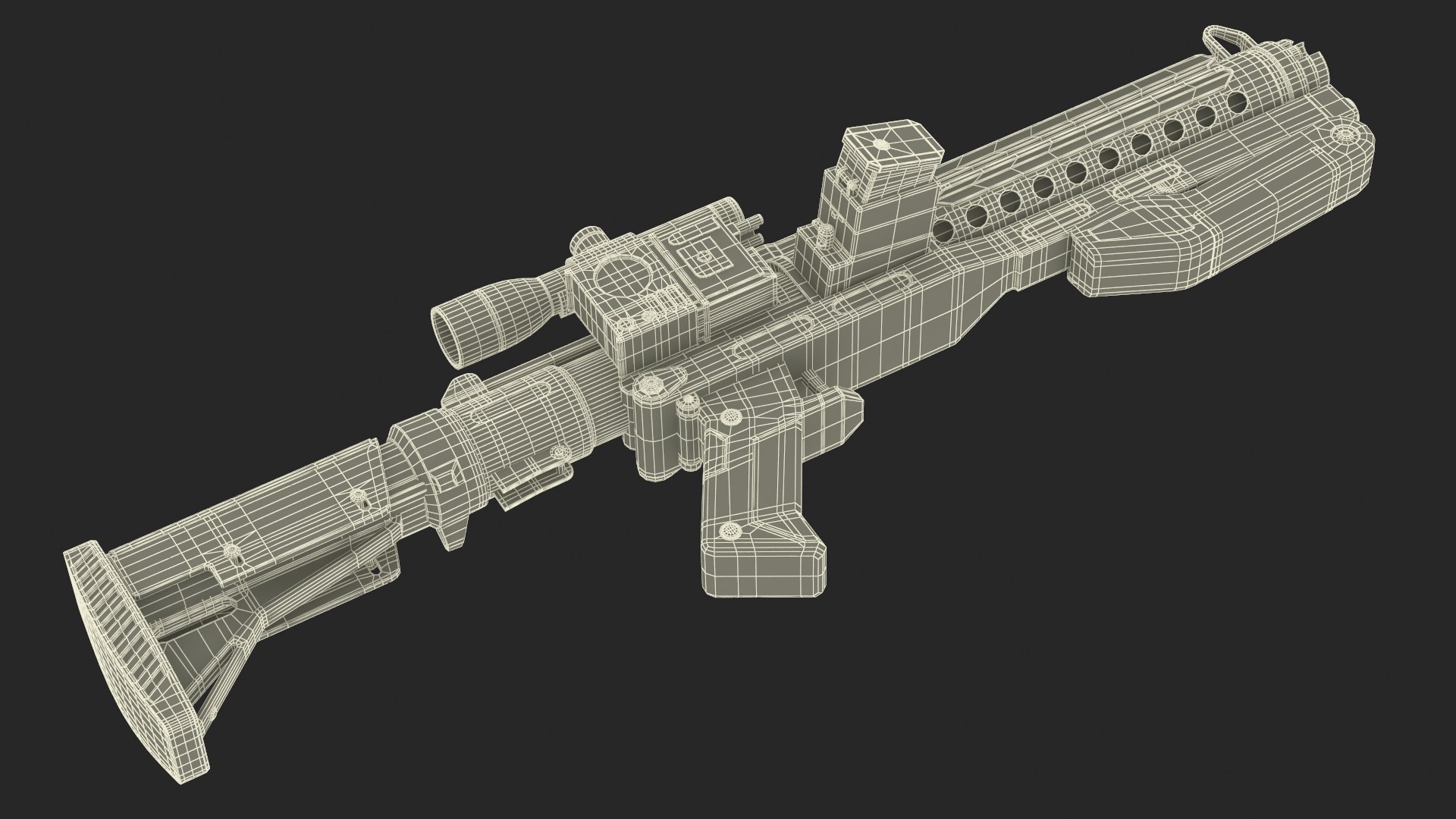 3D Star Wars Stormtrooper F-11D Blaster - TurboSquid 2366239