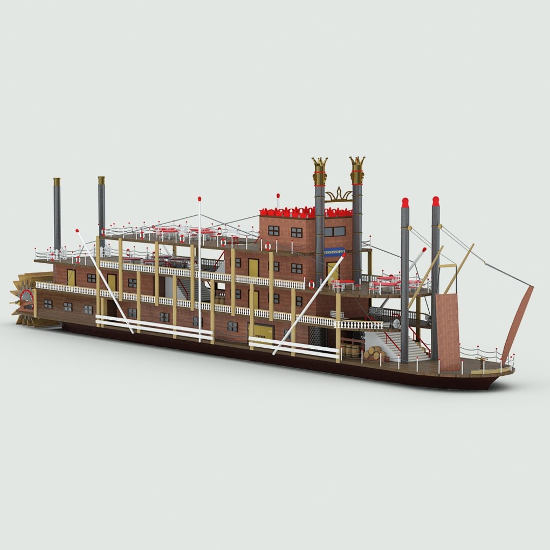 Mississippi Paddle Ship Max