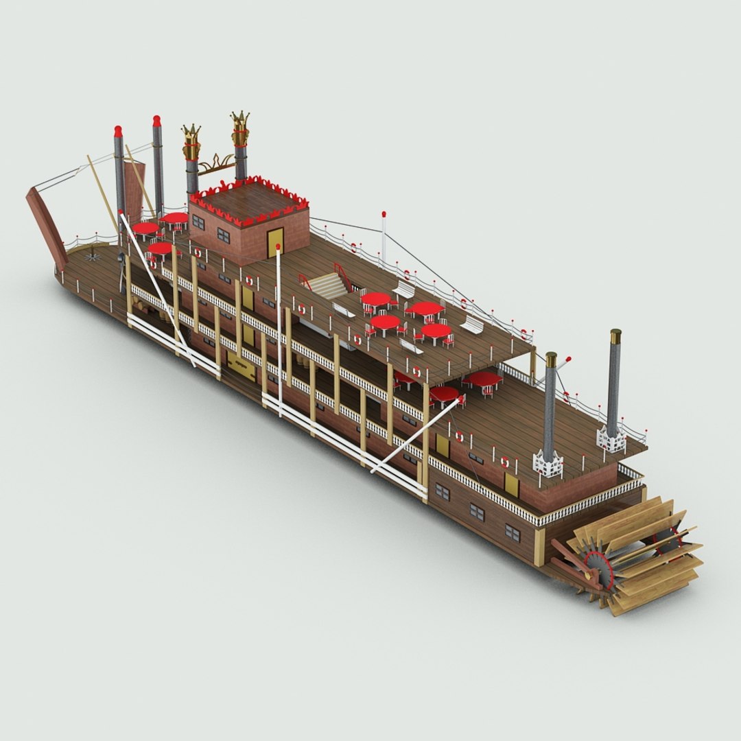 Mississippi Paddle Ship Max