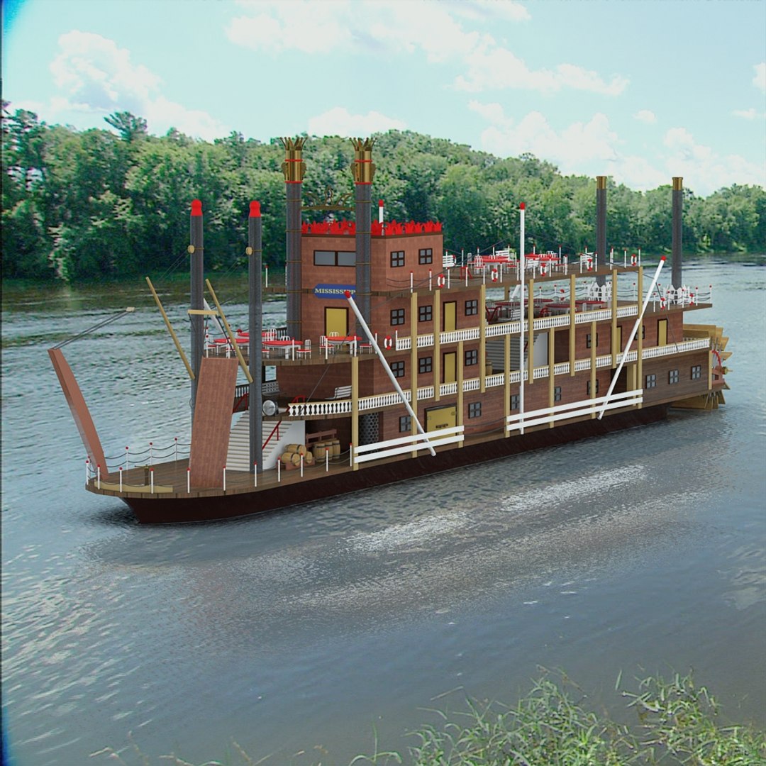 Mississippi Paddle Ship Max