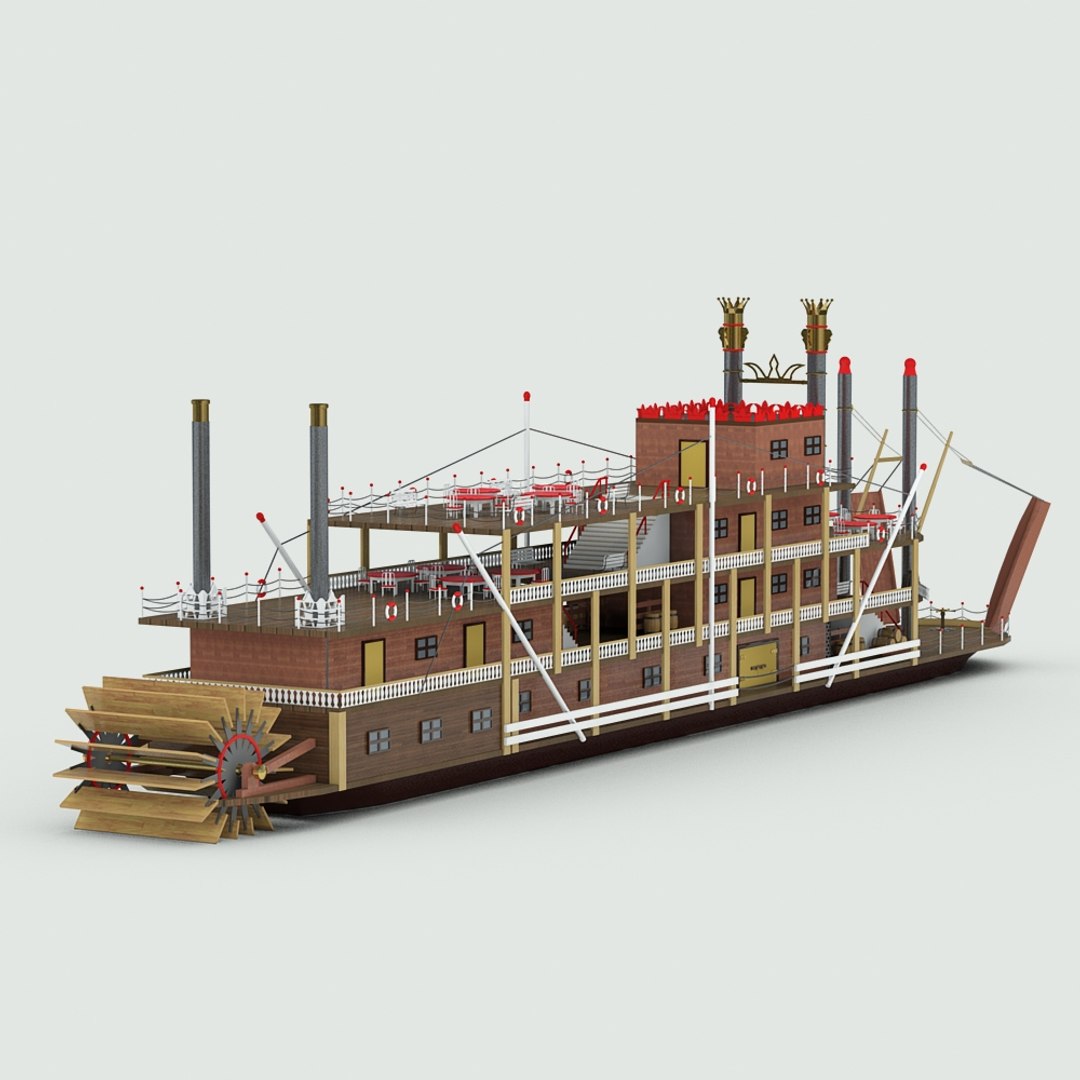 Mississippi Paddle Ship Max