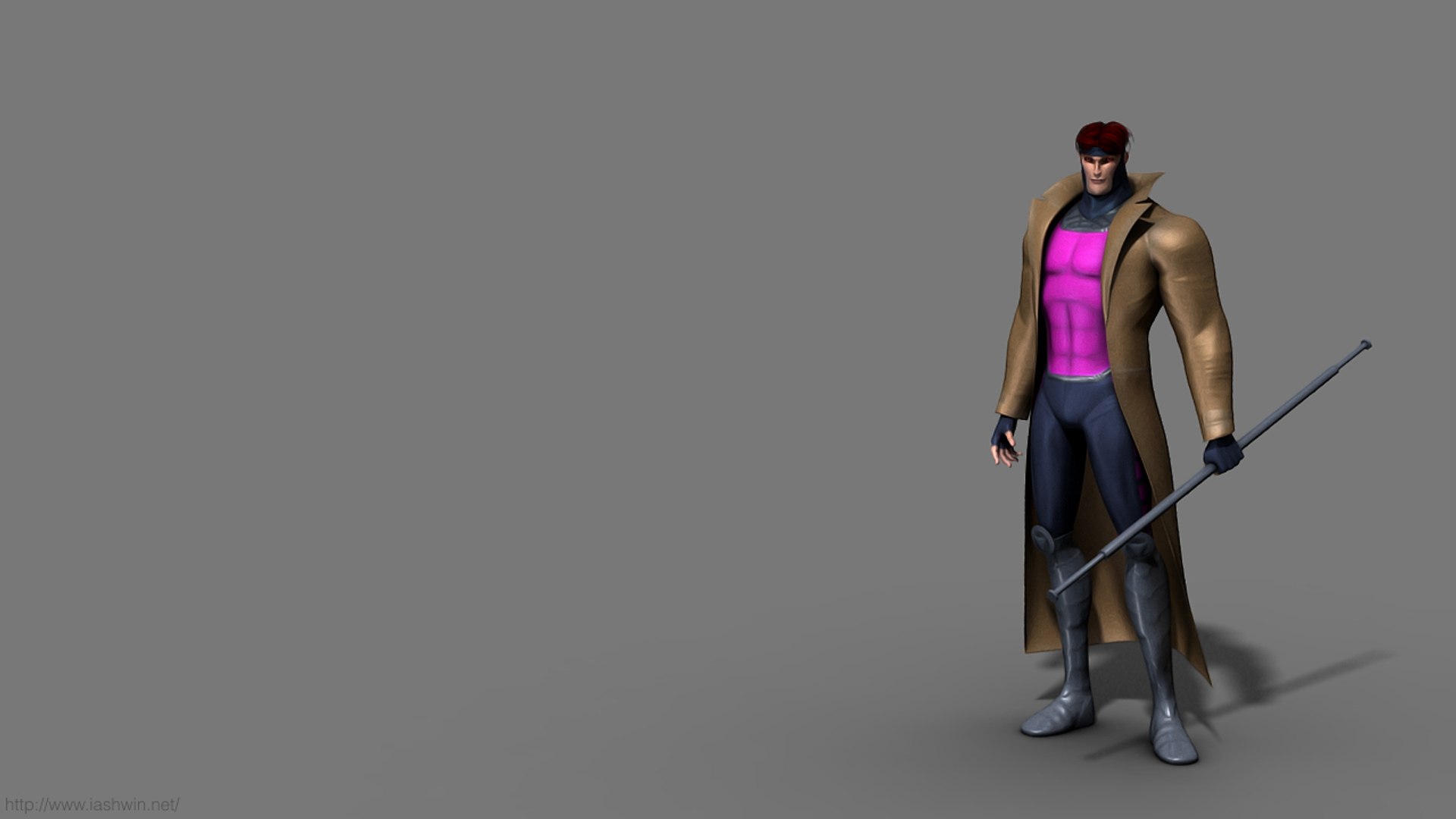 3d Gambit Rig Model