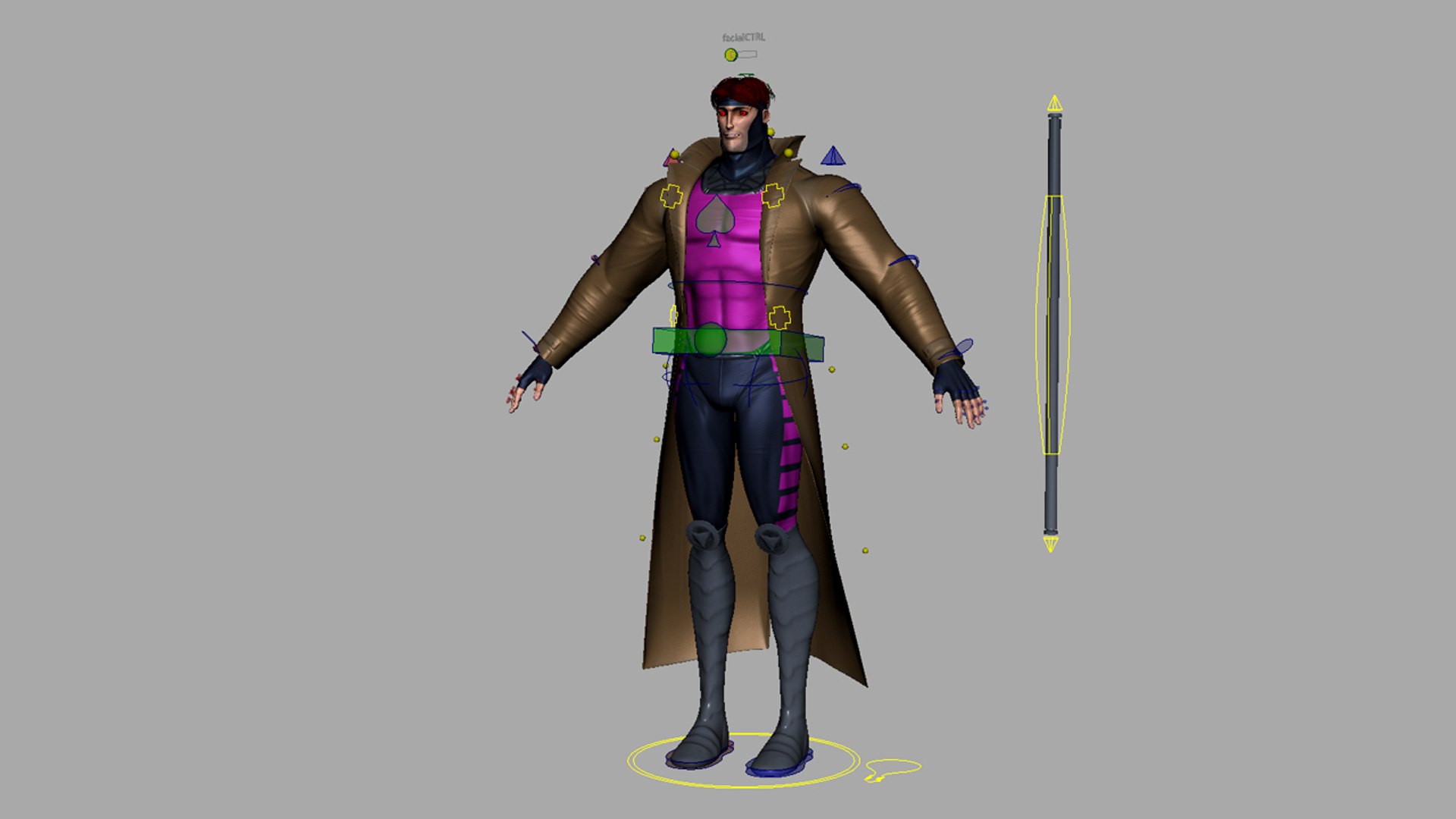 3d gambit rig model