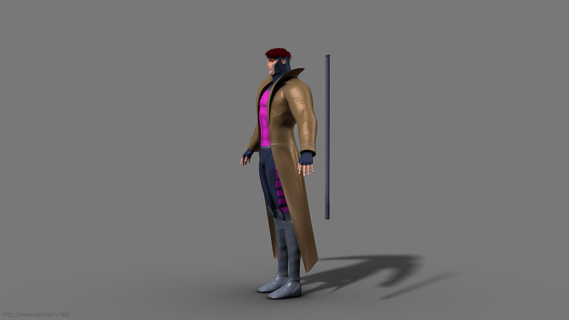 3d gambit rig model