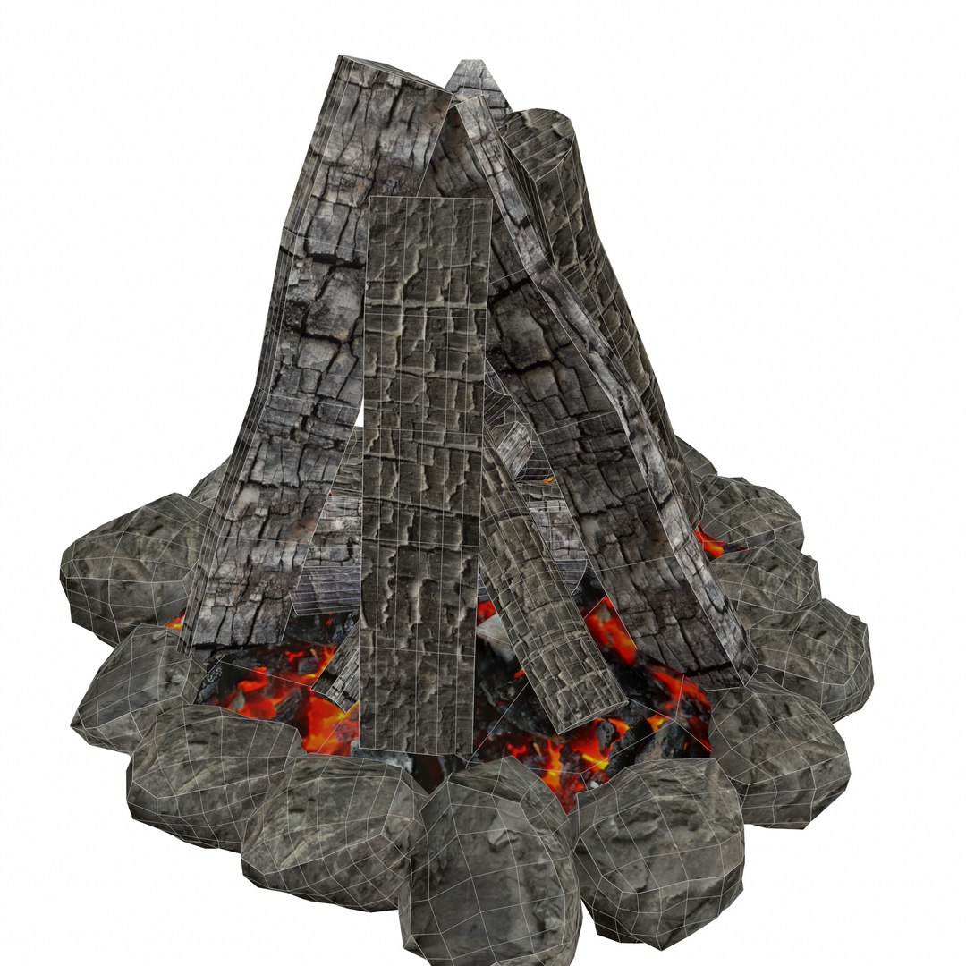Bonfire 3d Model
