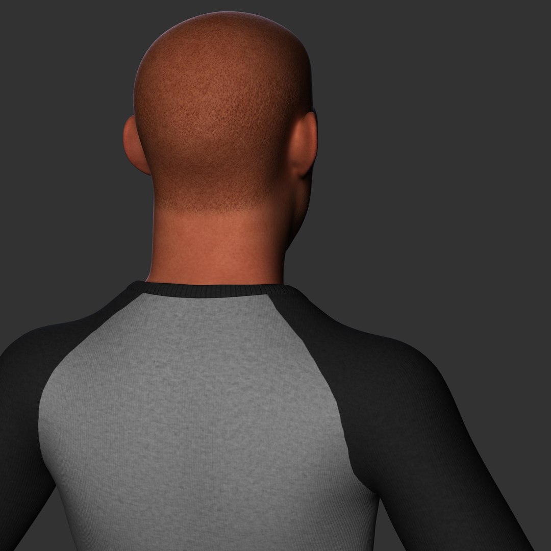 Heroic Cartoon Character Man 3d Obj