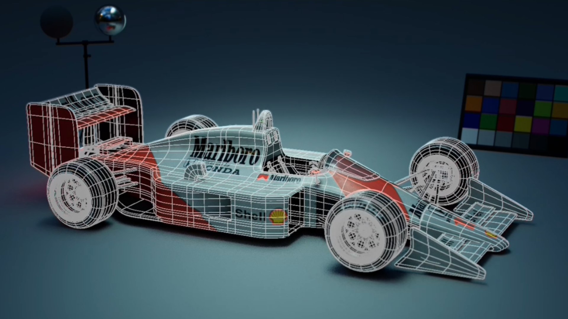 3D Ayrton Senna 1988 McLaren MP44 Model - TurboSquid 2065662