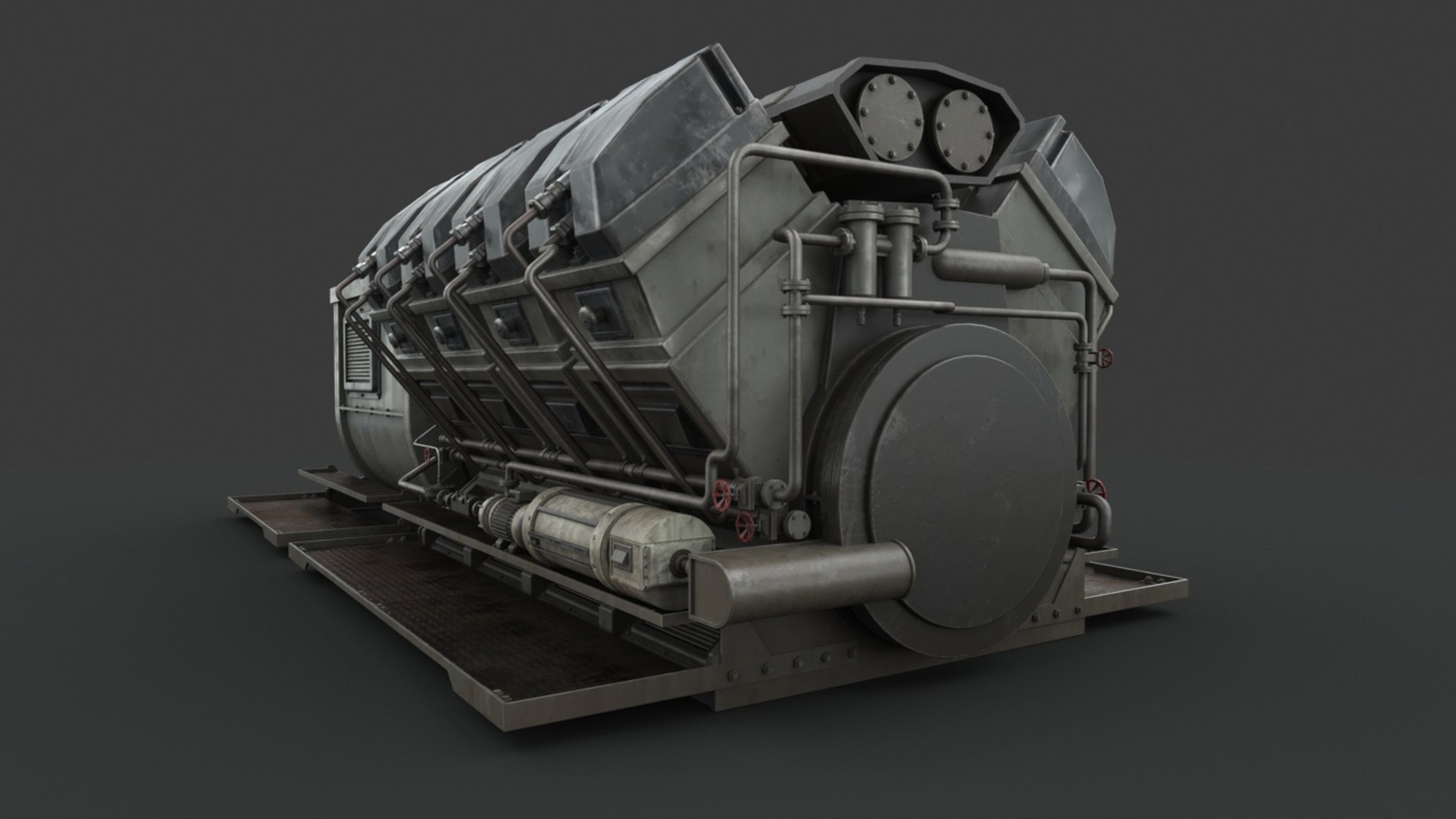 Machinery Device Industrial 3D Model - TurboSquid 1365309