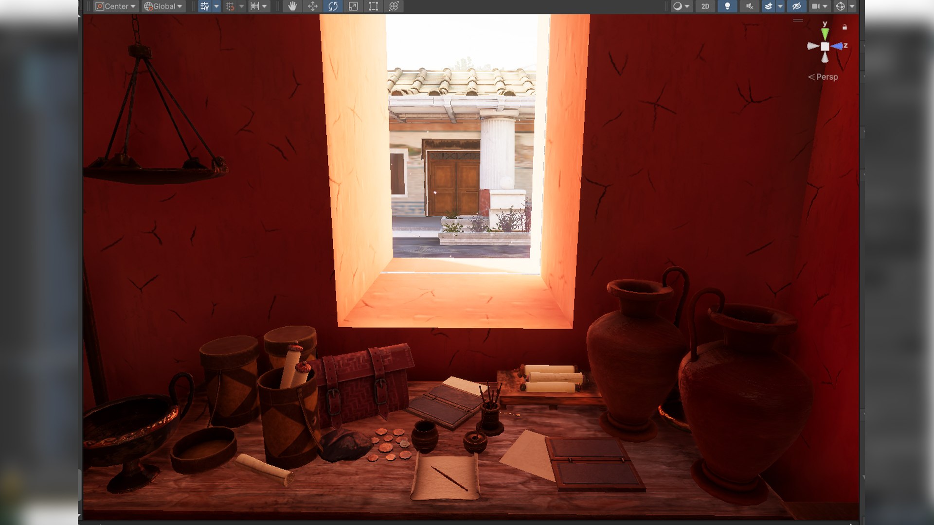 Roman Scribe S Items 3D Model - TurboSquid 2140765