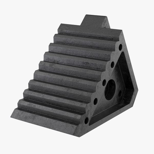 Wheel chock 3D model - TurboSquid 1680217