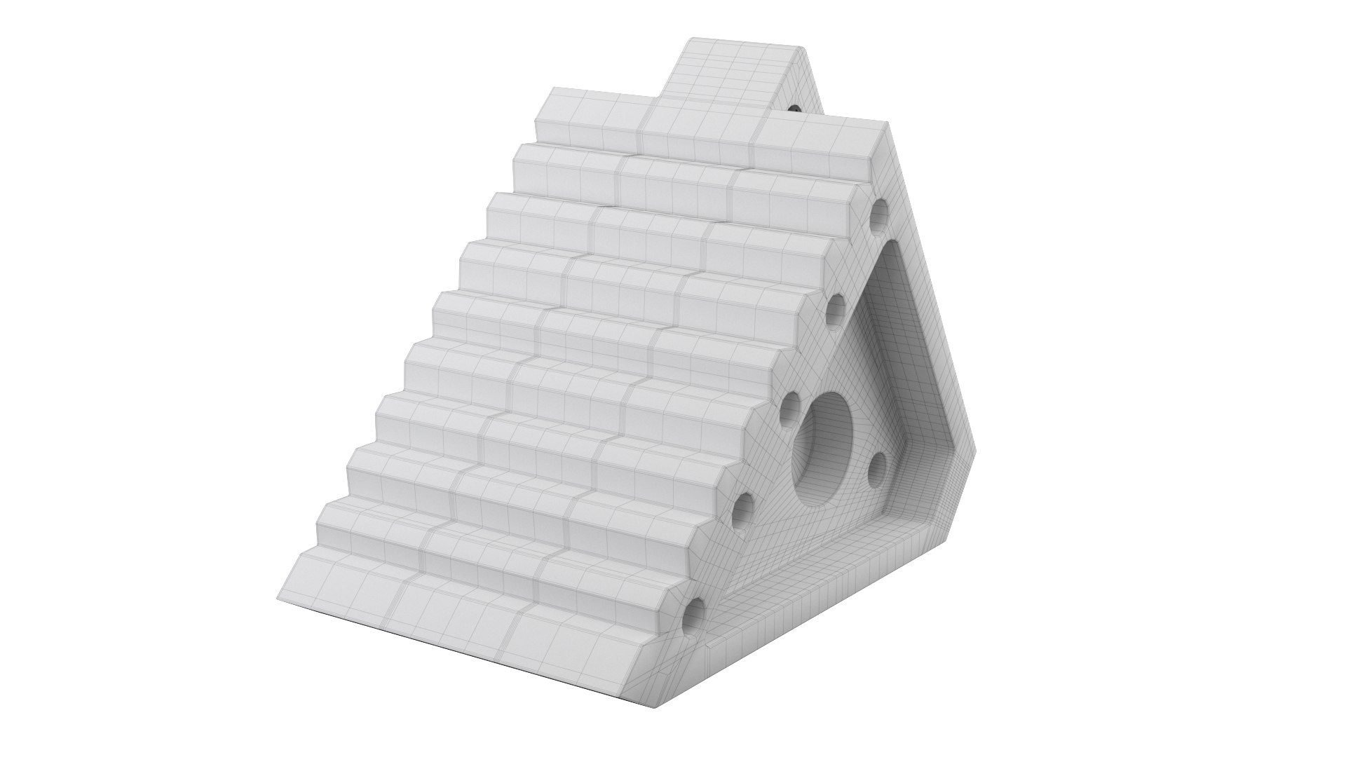Wheel Chock 3D Model - TurboSquid 1680217