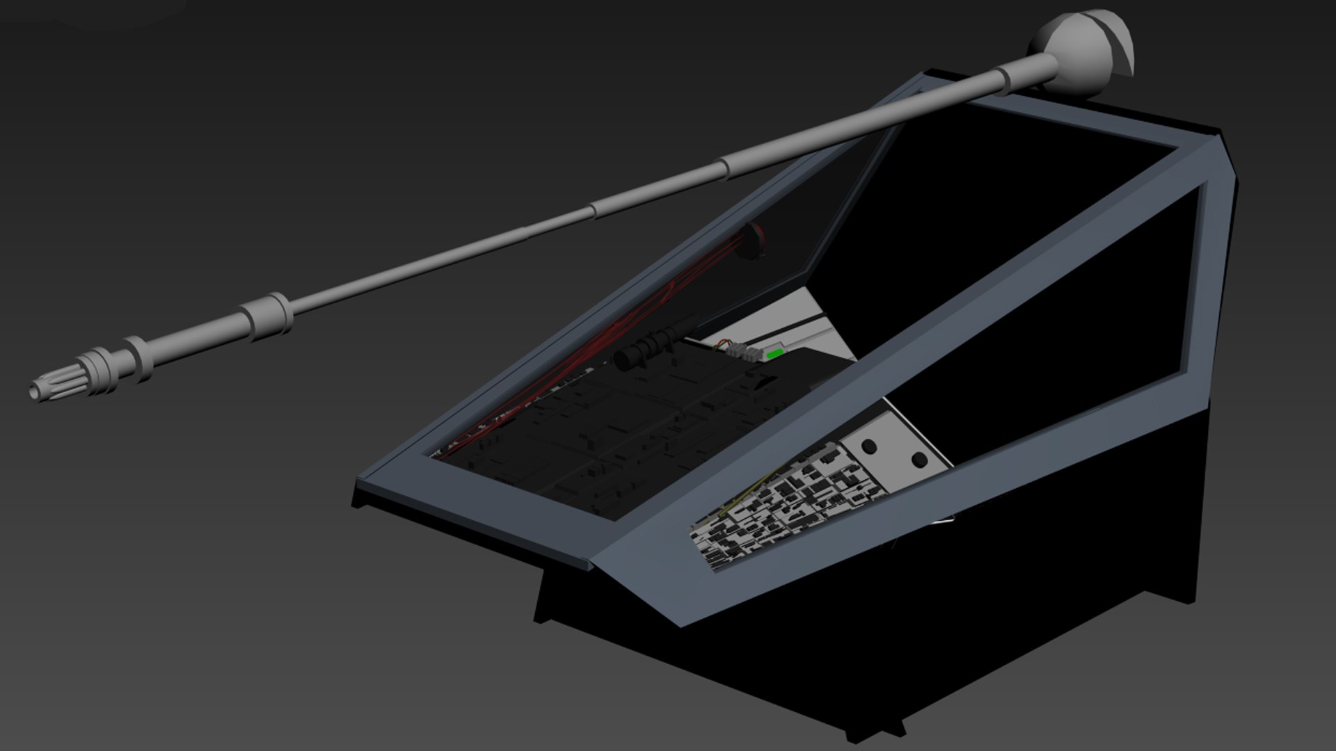 3D Model E-wing Cockpit X Wing - TurboSquid 1627780