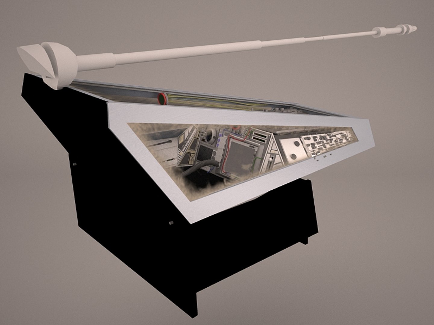 3D Model E-wing Cockpit X Wing - TurboSquid 1627780